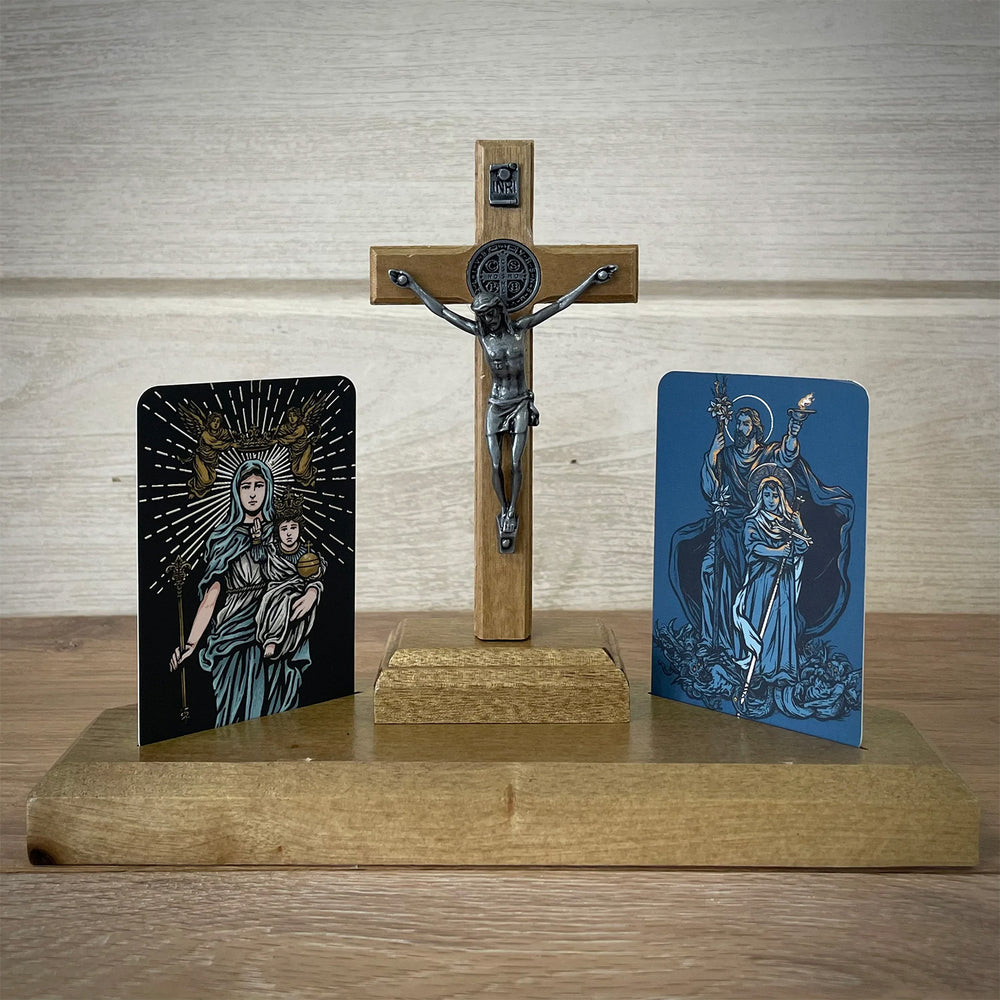 Premium Home Altar - St. Peter Design